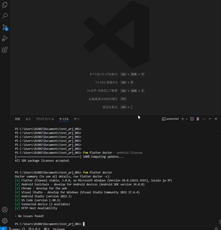 WindowsにおけるFVMとVSCodeをつかうAndroid開発環境構築 その1 – FanRia IT Solutions